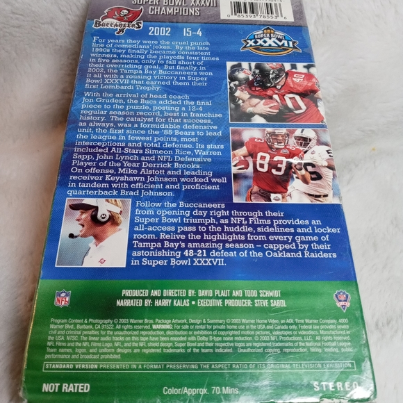 VHS | Other | Vhs Super Bowl 37 Brand New Deadstock | Poshmark